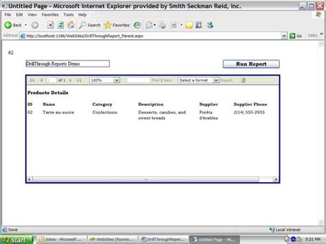 Create Drill Through Reports Using Reportviewer In Aspnet 20