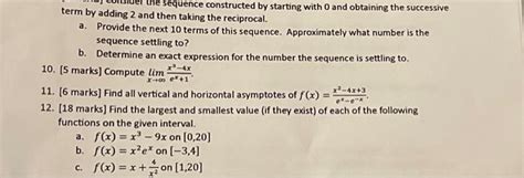 Solved Term By Adding The Sequence Constructed By Starting Chegg Com