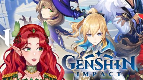 Exploring Genshin Impact For The First Time Part 2 With Luminel Davah 🌟 Envtuber Desivtuber