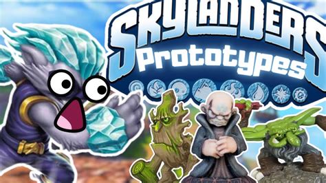 Taking A Look At Prototype Skylanders Youtube