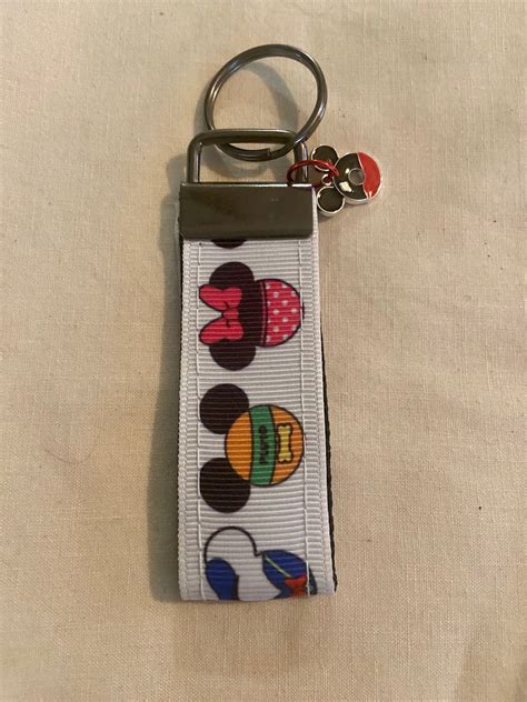 Disneys Mickey Mouse And Friends Key Fob Etsy