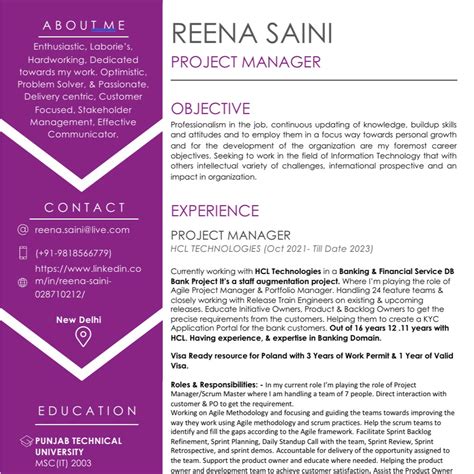 Reena Saini It Project Manager Colt Technologies Xing