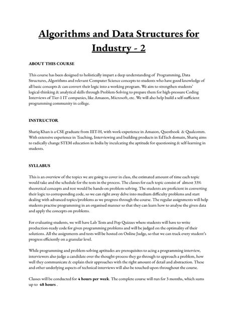 Coding Symphony Advanced Course Pdf Computer Programming Algorithms