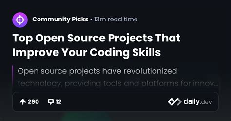Top Open Source Projects That Improve Your Coding Skills