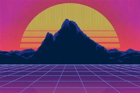 8 Css Dan Javascript Cuplikan Yang Merayakan Synthwave
