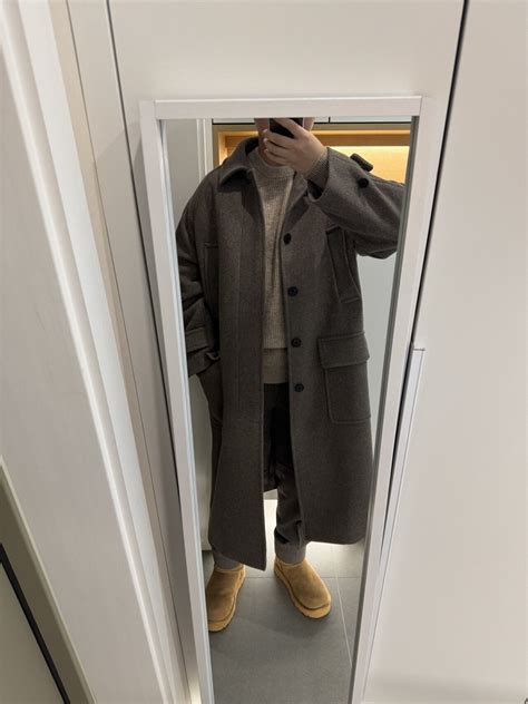베이지 톤온톤 코디 한 번 봐주시겠어요 패션 에펨코리아