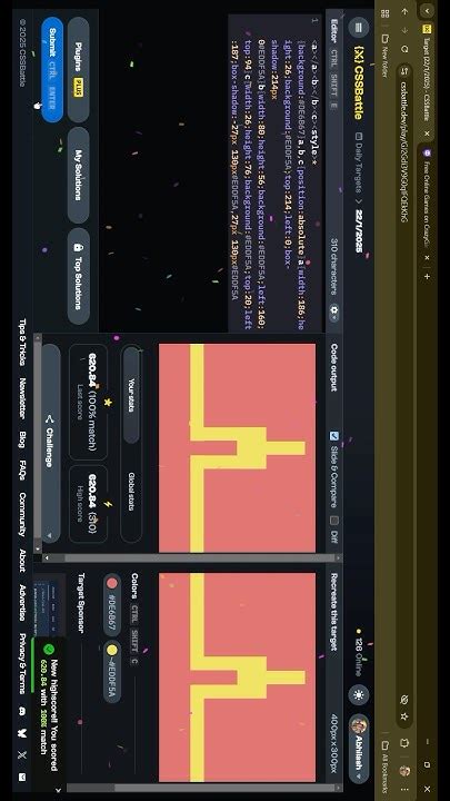 cssbattle{ daily target solution 22 01 2025 }👍🏻 learnhtml5andcss3 cssbattle css codinggame