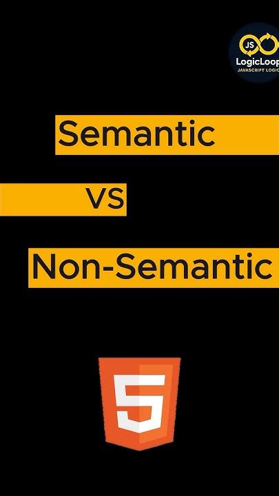 Semantic Vs Non Semantic Tags In Html 🔍💡 Htmltags Htmlpro Html