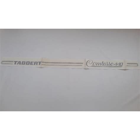Tabbert Logo Aufkleber Schriftzug „tabbert Comtesse 440“ Deko Emblem 12 95
