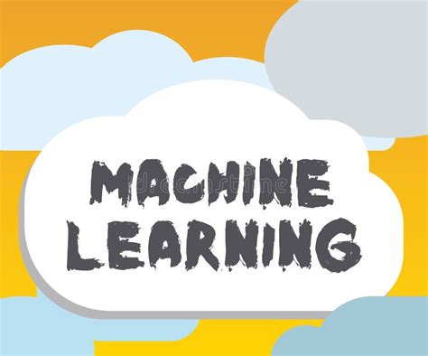 Word Writing Text Machine Learning Business Concept For Give Computers