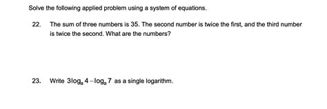 Solved Solve The Following Applied Problem Using A System Of Chegg