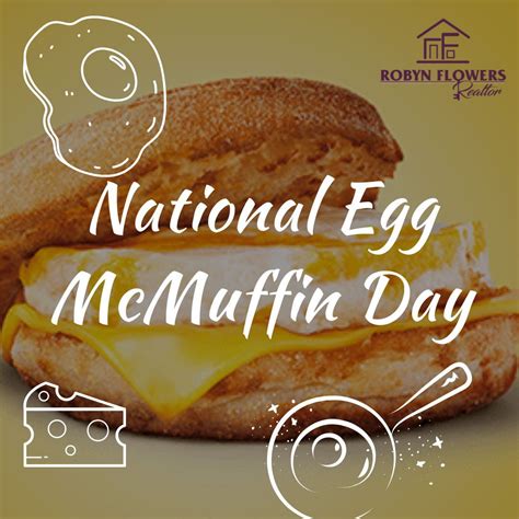 Robyn Flowers On Linkedin Nationaleggmcmuffinday