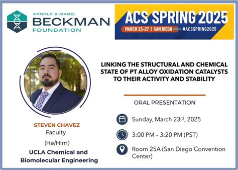 Acsspring Catalysis Bimetalliccatalysts Acs2025 Chemistry Steven
