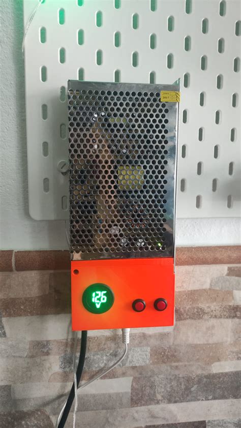 S Anet Psu Cover With Voltimeter And Switches By Marco Parraga