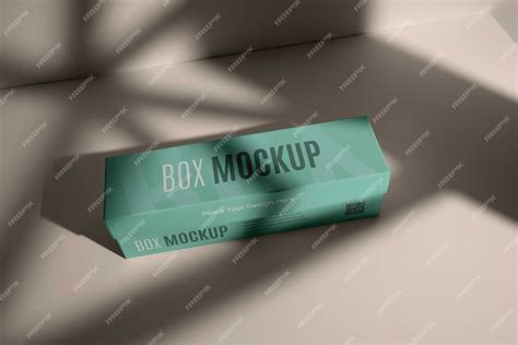 Premium Psd Rectangular Box Mock Up Design Premium Psd Rectangular Box Mock Up Design
