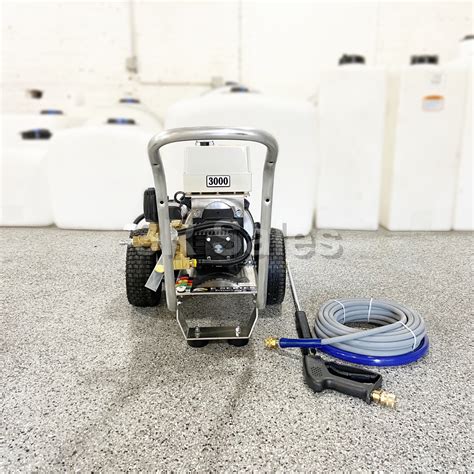 3000 Psi 3 5 Gpm Cold Pressure Washer 230v 1ph 35a Direct Drive
