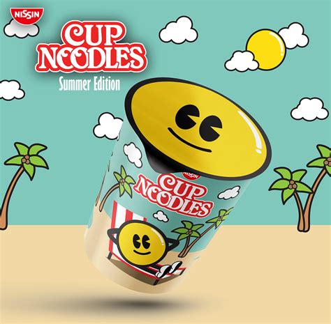 Unofficial Packaging Nissin Cup Noodles Summer Edition Behance