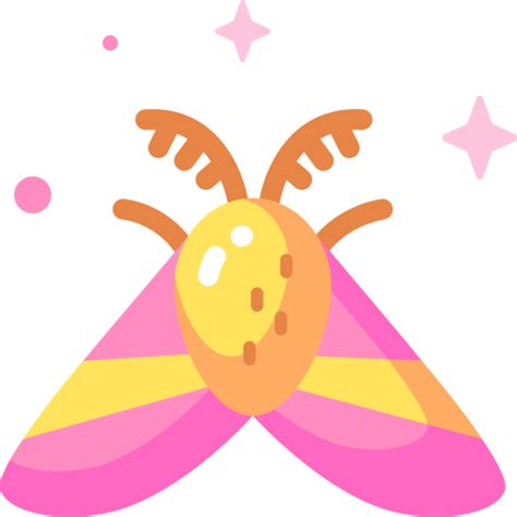 Moth Special Candy Flat Icon