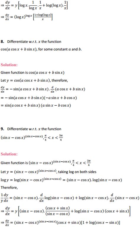 mp board class 12th maths solutions chapter 5 continuity and