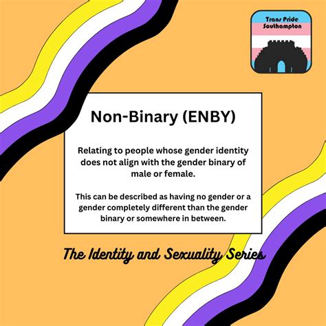 Non Binary The Identity And Sexuality Series — Trans Pride Non Binary The Identity And Sexuality Series — Trans Pride
