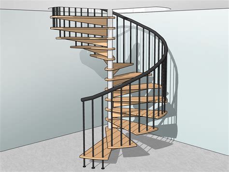 How To Build Spiral Stairs 15 Steps With Pictures Wikihow