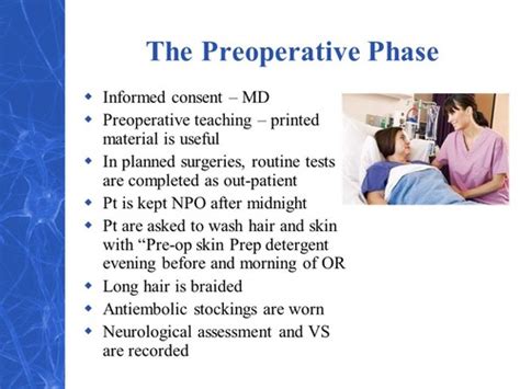 Preoperative Nursing Care Exam Flashcards Quizlet