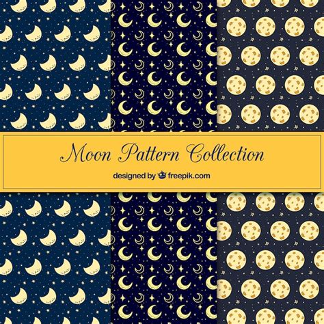Dreamy Moon Pattern Images Free Download On Freepik