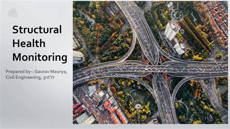 STRUCTURAL HEALTH MONITORING Pptx