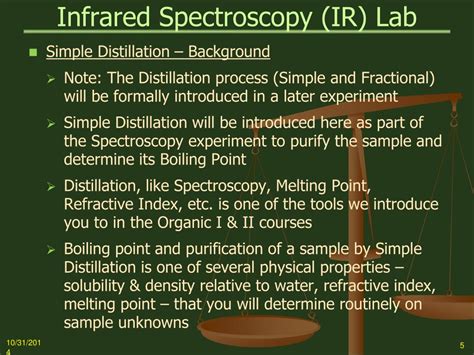 Ppt Infrared Spectroscopy Ir Lab Powerpoint Presentation Free Download Id 6022264