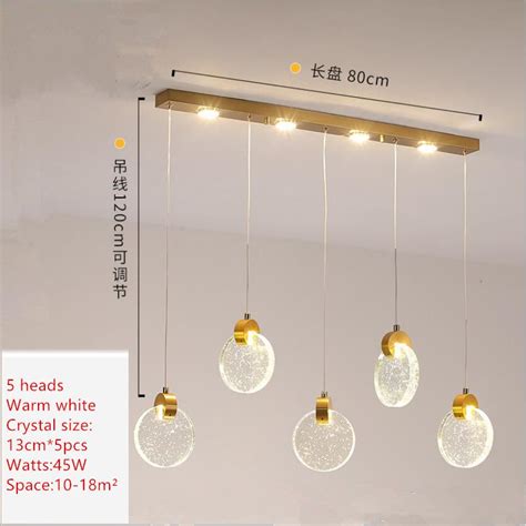 ₩229031에서 현대 크리스탈 Led 펜 던 트 조명 골드 주방 호텔 홀 라이트 매달려 램프 침실 로프트 아트 펜던트 램프