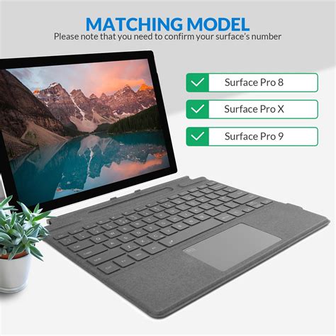Mua Rii Surface Pro Type Cover Ultra Slim Portable Bluetooth Wireless Keyboard With Touchpad 7