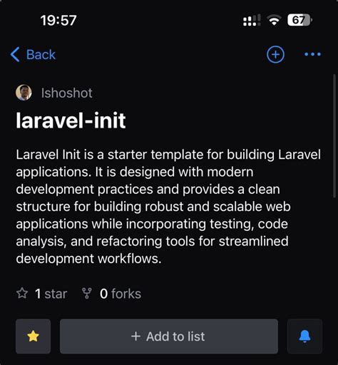 oluwatobi ishola on linkedin laravel php template artisans