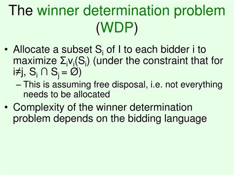 Ppt Combinatorial Auctions Powerpoint Presentation Free Download