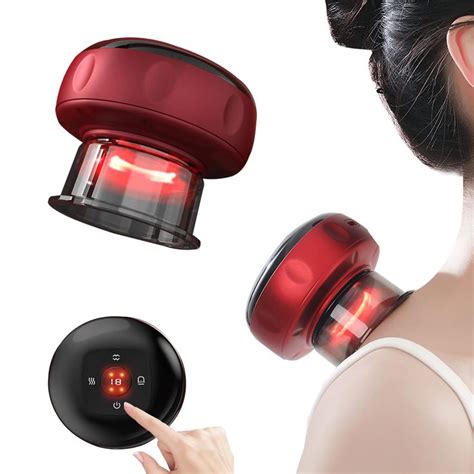 Suvisukua 12 Gears 4 In 1 Multi Function Electric Smart Cupping Set