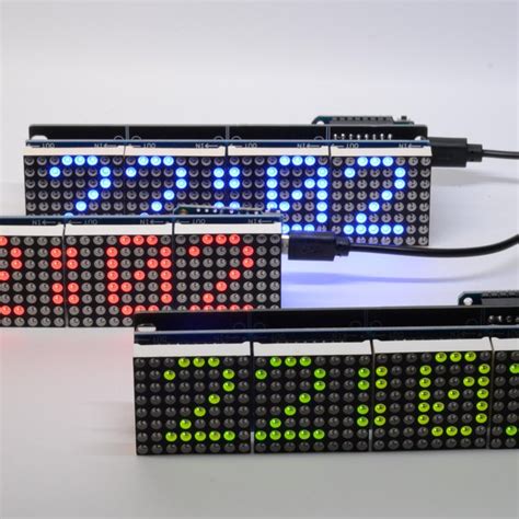 DIY ESP Led Matrix Clock Kit Hackaday Io