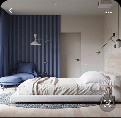 Спальня. Синий. Акцентный цвет | Bedroom interior, Luxury bedroom ...