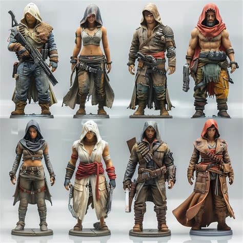 Game Characters Tiny Style Premium AI Generated Image