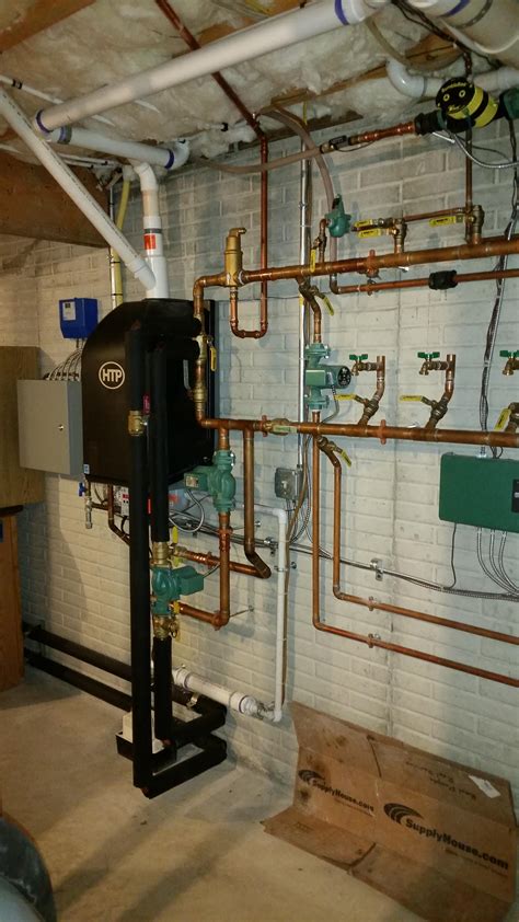 Econoburn Biomass System Completed — Heating Help The Wall