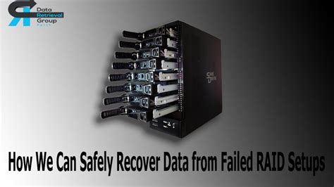 how we can safely recover data from failed raid setups
