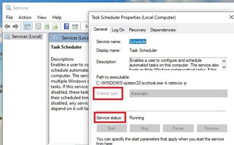 Task Scheduler Not Running Triggering Or Starting Programs In Windows