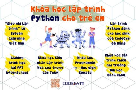 Tổng Hợp 5 Khóa Học Lập Trình Python Cho Trẻ Em