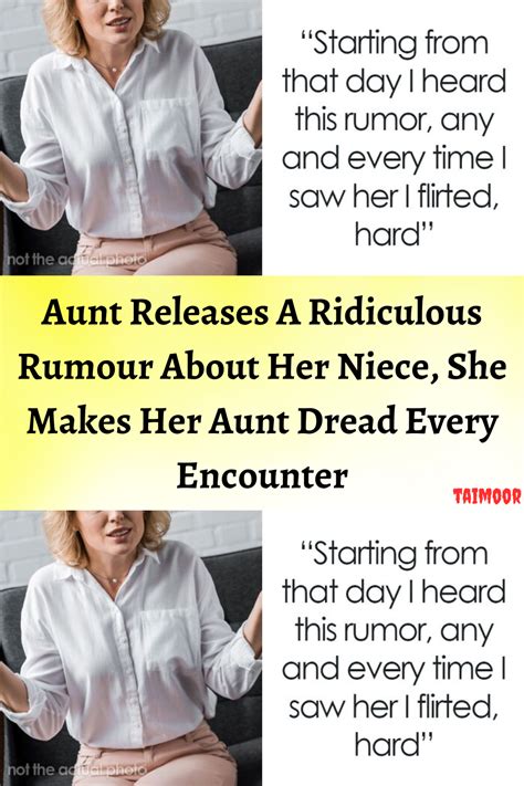 Aunt Convinces Everyone Her Niece Is Crushing On Her Regrets It When