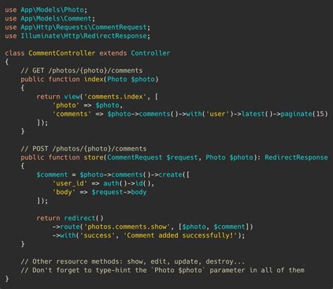 laravel tip from the docs povilas korop