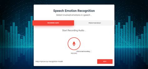 Github Ayoubelaamri Speech Emotion Recognition Web App To Detect Emotion From Speech Using A