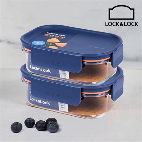 락앤락 락앤락 비스프리 모듈러 플러스 11 밀폐용기 세트 반찬통 통 직사각 260ml 위시버킷