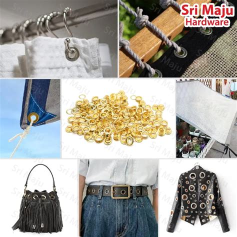 Maju Eys Grommet Eyelet Install Tool Kit Package Set Punch To Set Leather Hollow Cutter Canvas