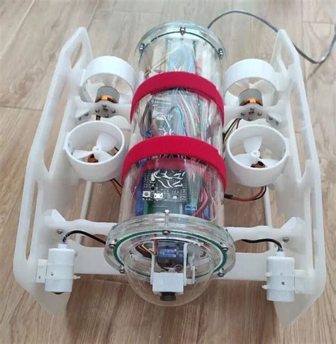 Diy Programable Educational Underwateraquaticsubmarine Drone Rov Robot Diver Ebay Arduino