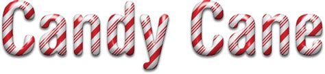 Holiday Text Fx Part 1 Candy Cane Text
