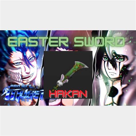 Easter Sword Project Mugetsu Game Items Gameflip