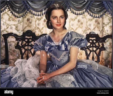 Olivia De Havilland Via Col Vento Three Of The Lead Actors Chosen To